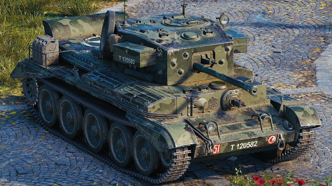 Recenze na britský střední tank Cromwell B ( tier IV ) ve hře World of ...